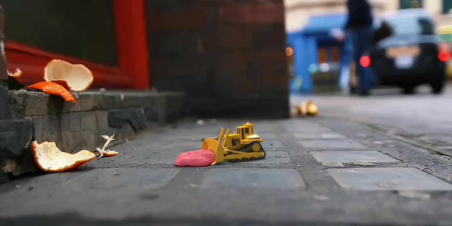 "我们随手丢下的小垃圾,是微小世界里的巨大工程"