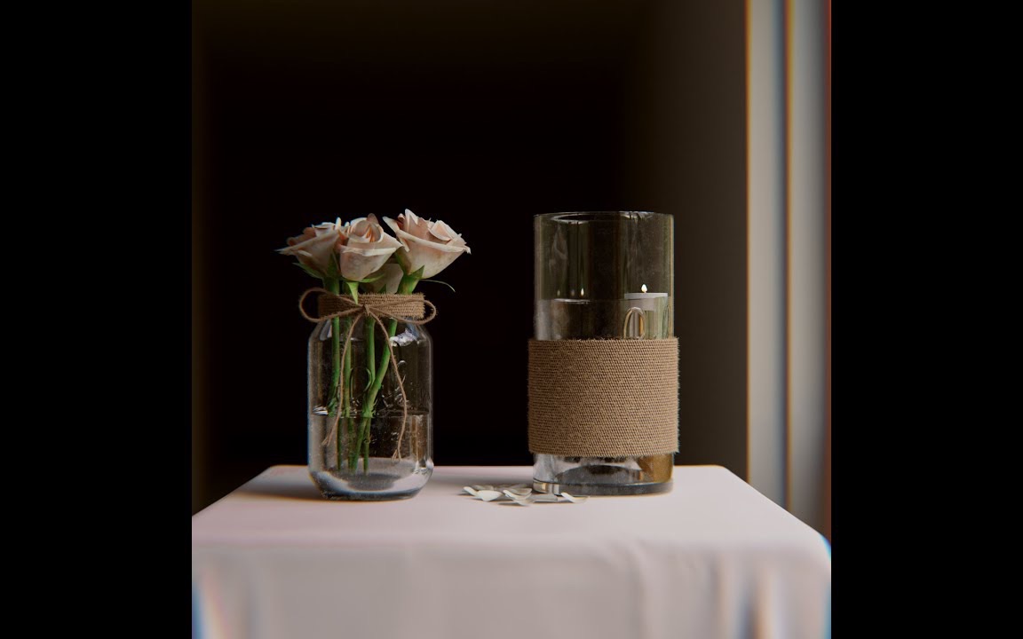 BLENDER讲照片做成工程的建模+渲染+后期