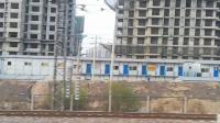 Z186次列车衡水站出发,继续在京九铁路上行驶,与石德铁路分离