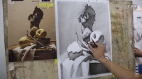 静物素描教学视频