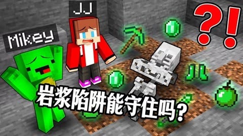 我的世界:红石防御系统2.0!自动箭塔+岩浆陷阱能守住吗