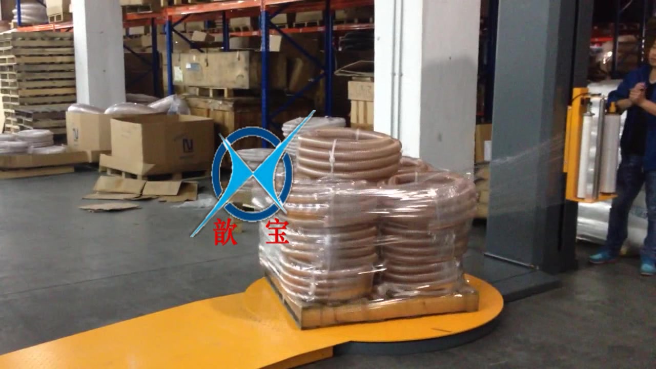 缠绕机,自动缠绕机,钢圈薄膜缠绕机