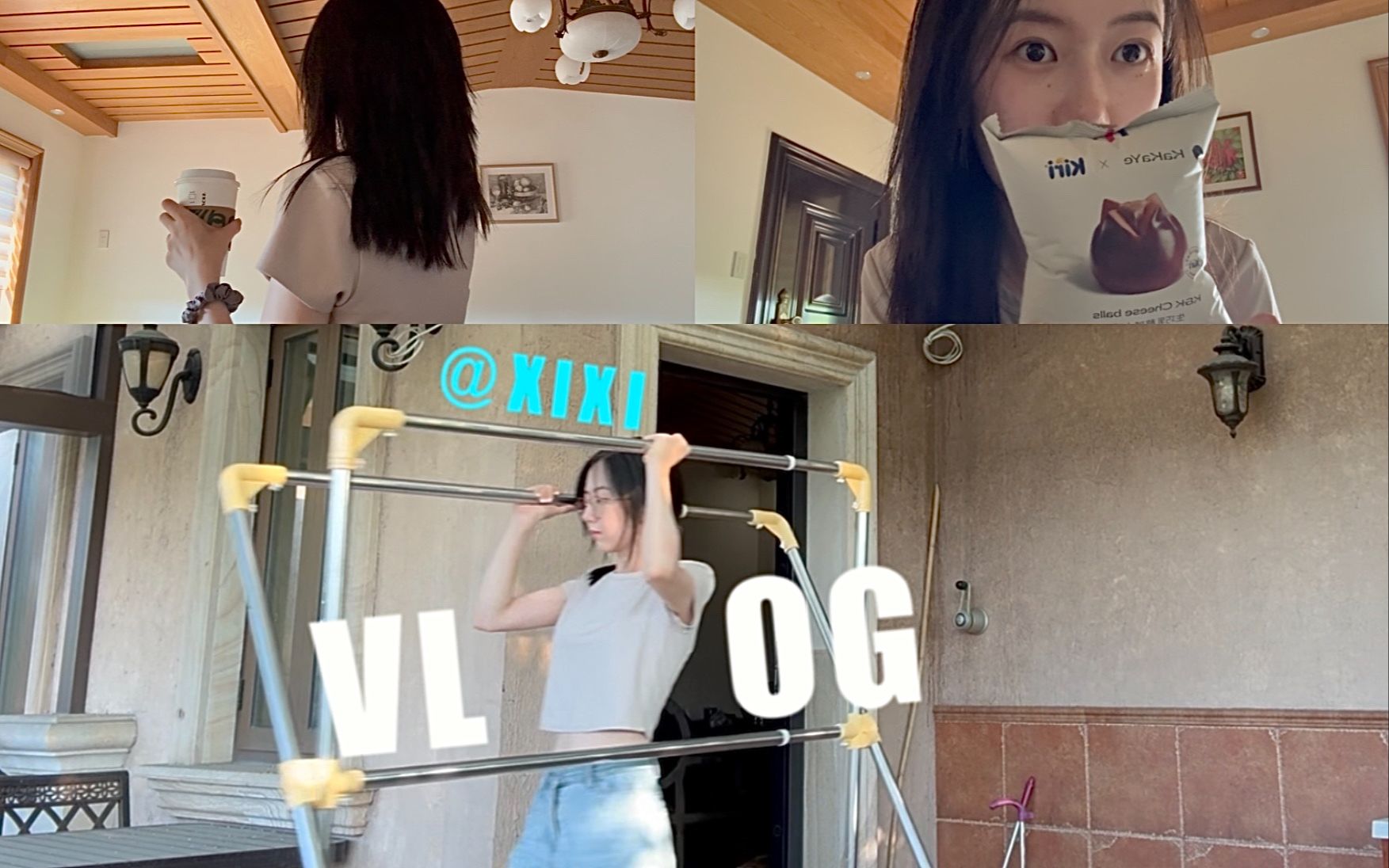 VLOG|国庆宅家一天|动力向 | 家务拿下|学习vlog|study with me