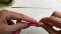 【骆驼倚波鞋底毛线】卡通拖鞋无后跟织法