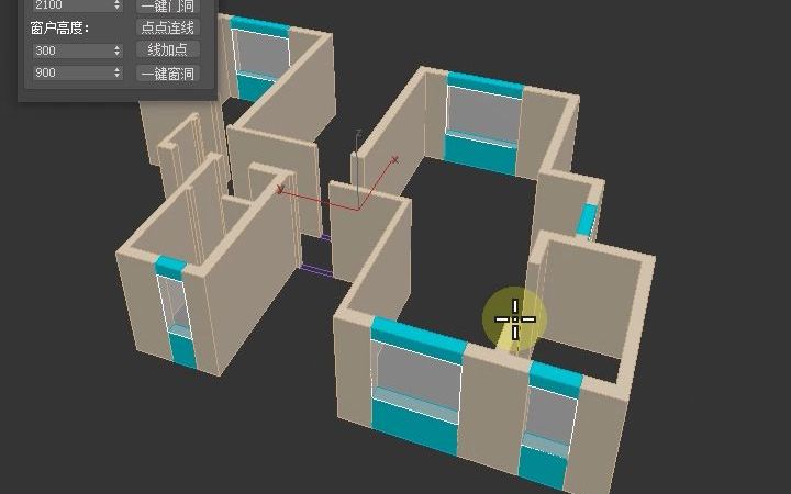 【3DMAX】一键墙体生成插件分享!