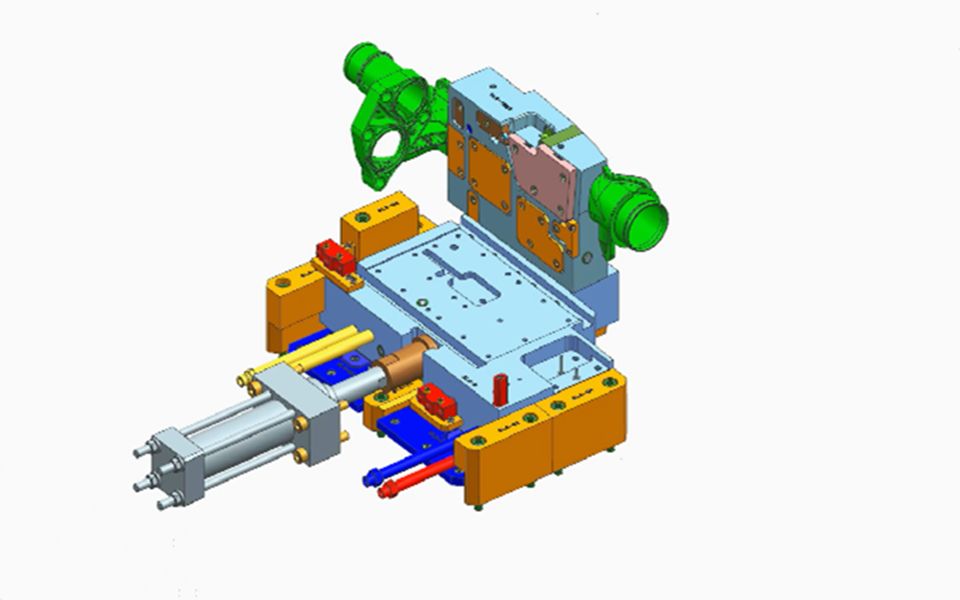 模具设计进阶必备:模具行位弹块设计组成部分和工作原理