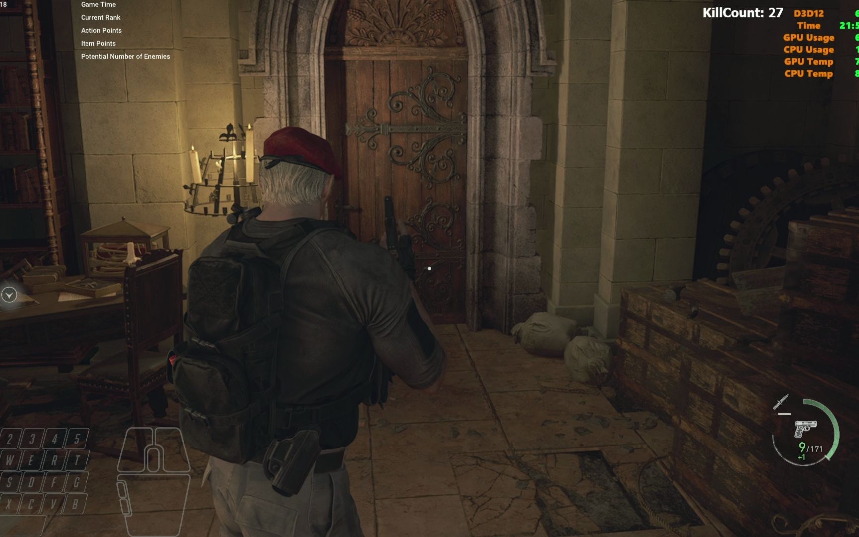 生化危机4重制版raz0r终极修改器乱入克劳萨的一些刀位置修复