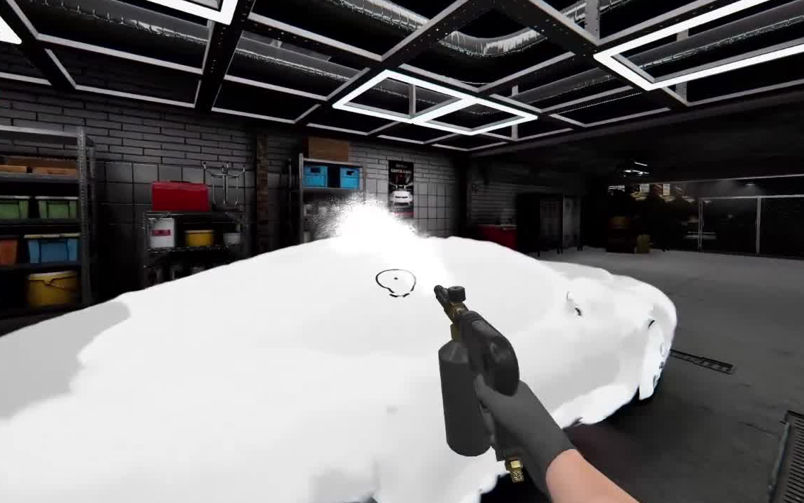 【汽车美容模拟器/Car Detailing Simulator】从零开始洗车开店的实况 ...