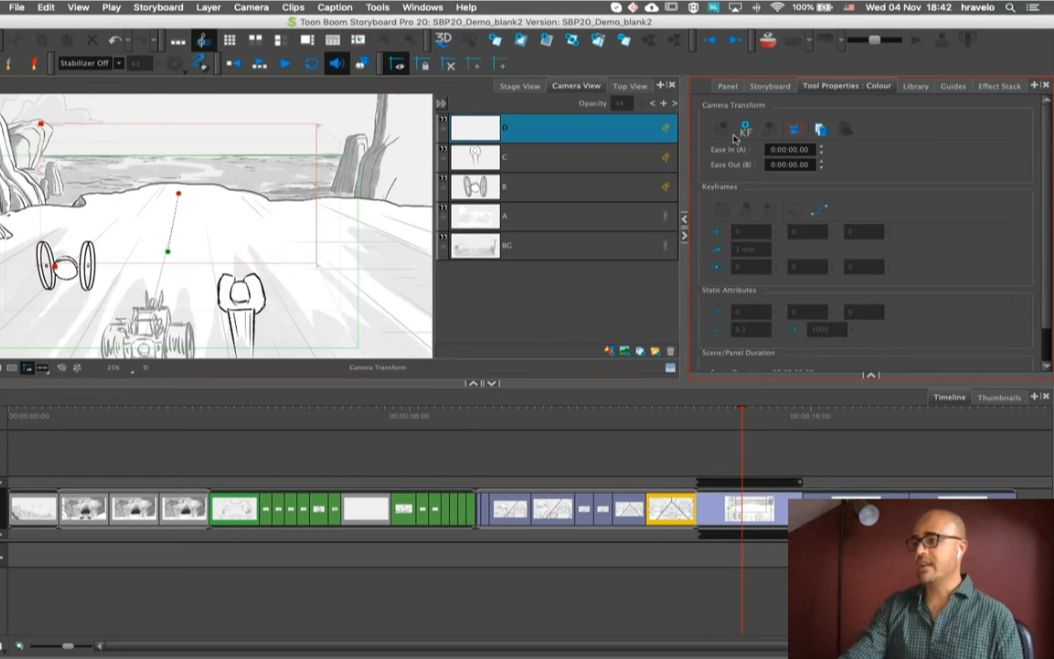 【特必Toon Boom官方教程】Storyboard Pro 20 一体化故事板解决方案