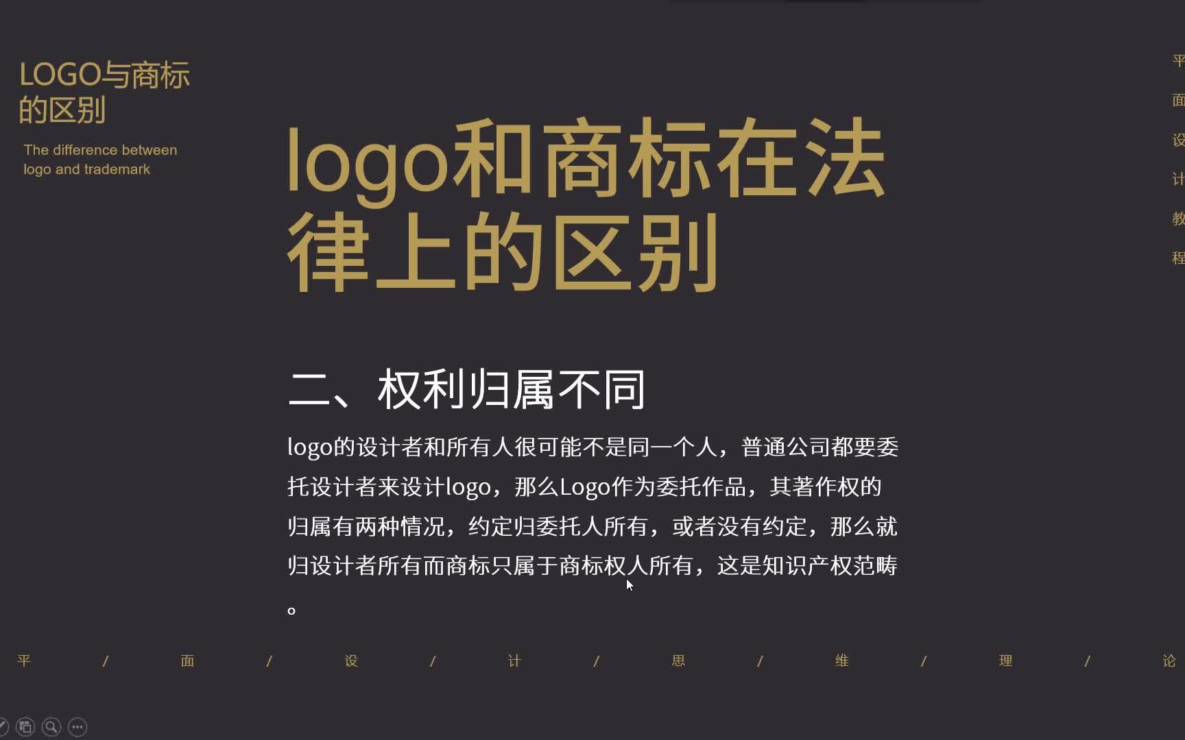设计师必须了解LOGO与商标的区别