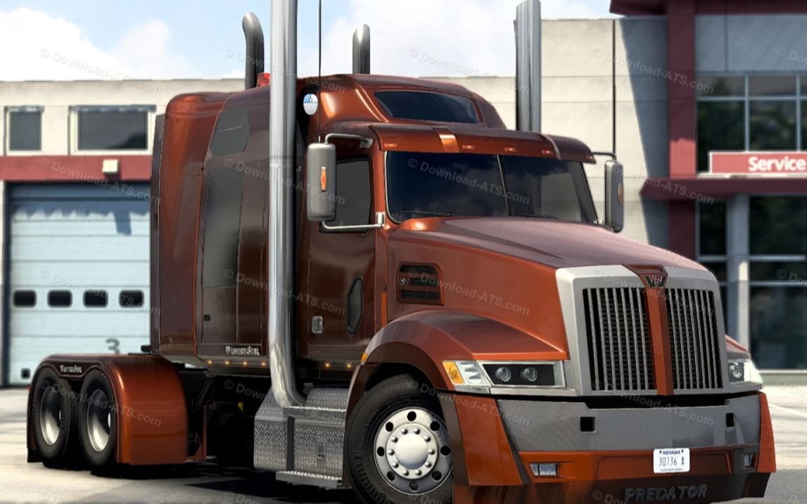 美卡Mod:拥有超级卧铺的西星5700EX 超级豪华 Western Star 5700 ...