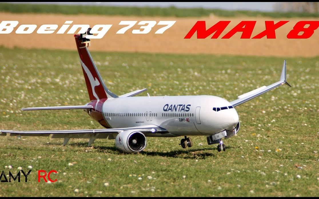 外国大神自制波音737-MAX8模型飞机,烧钱的玩具,结局和现实一样