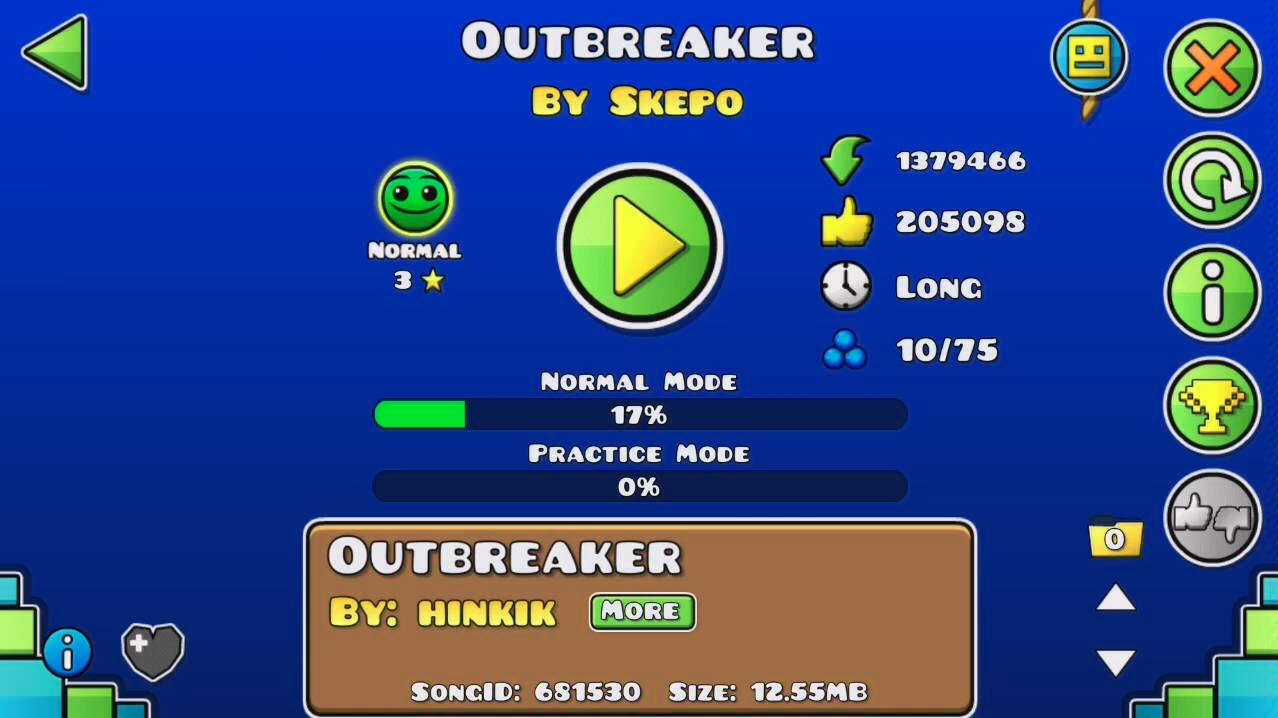 (黑历史)几何破折号—一个有♂趣的关卡outbreaker