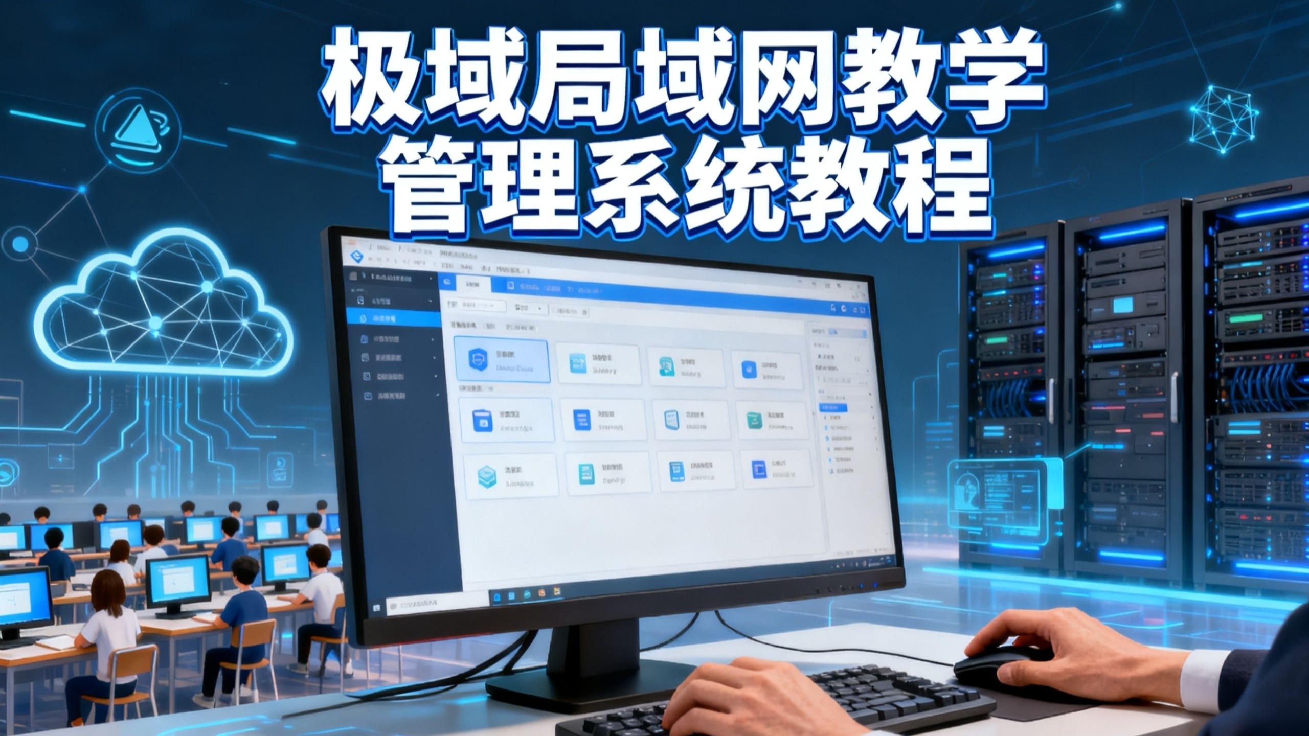 9-机房软件班级学生名单导入-极域局域网课堂管理系统