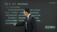 14第二章 心理咨询技能(洪进鹏老师讲解):第二节 制定个体心理咨询...