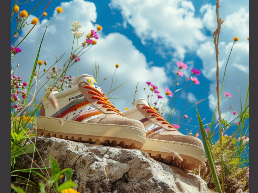 云尚-AI商业辅助设计(MJ+SD)midjourney背景图与白模产品合成