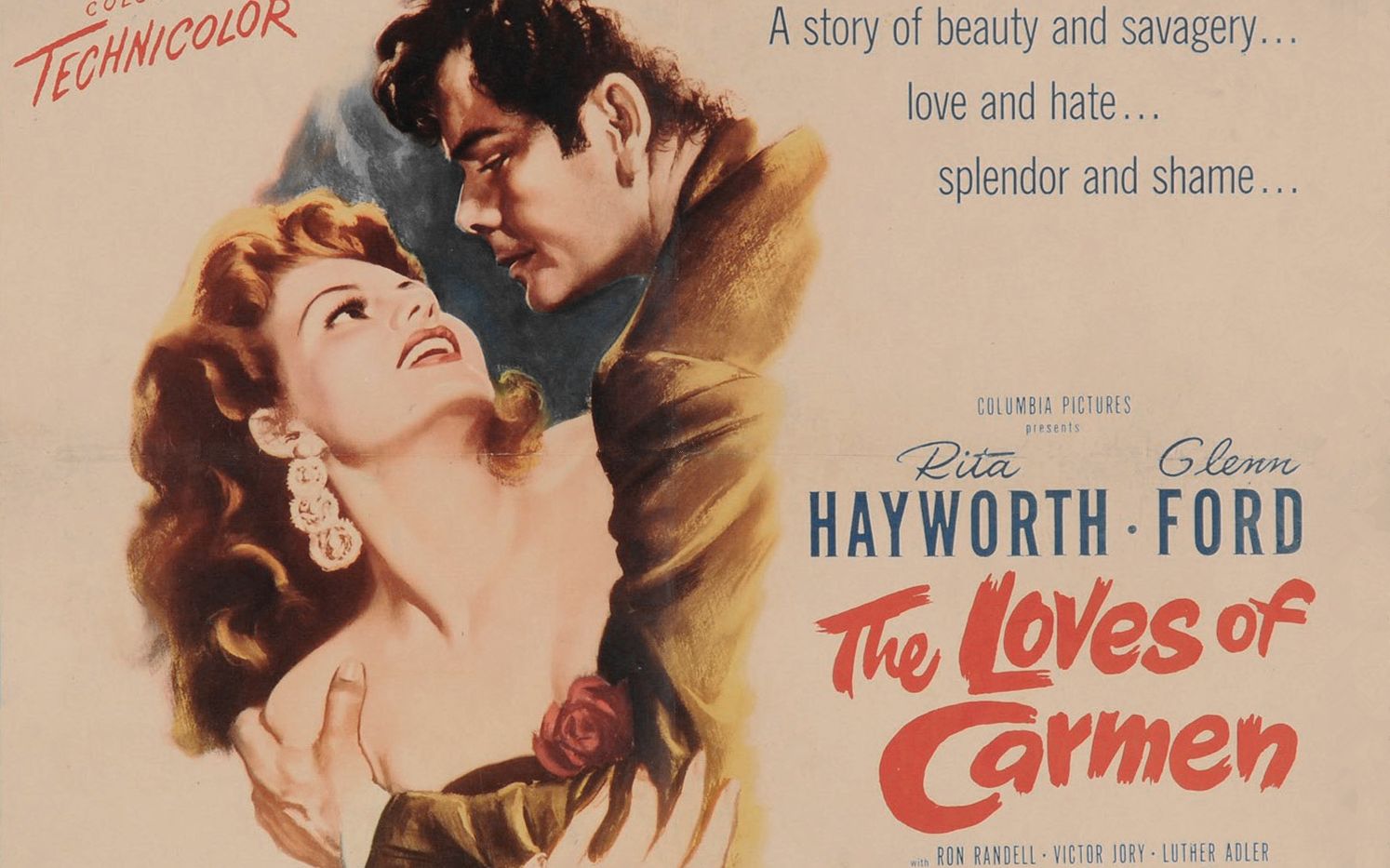 卡门 The Loves of Carmen (1948) 烈焰狂飙 丽塔•海华丝弗拉门戈...