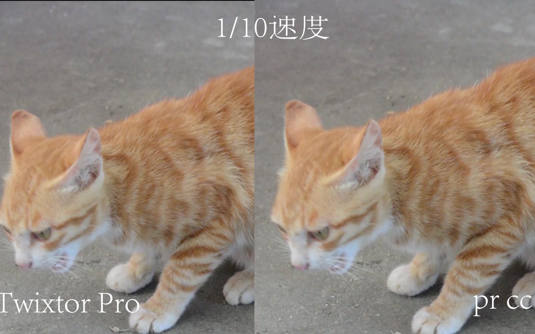如何将只有30帧/秒的视频以0.04倍的速度流畅慢放?采用twixtor插件,...