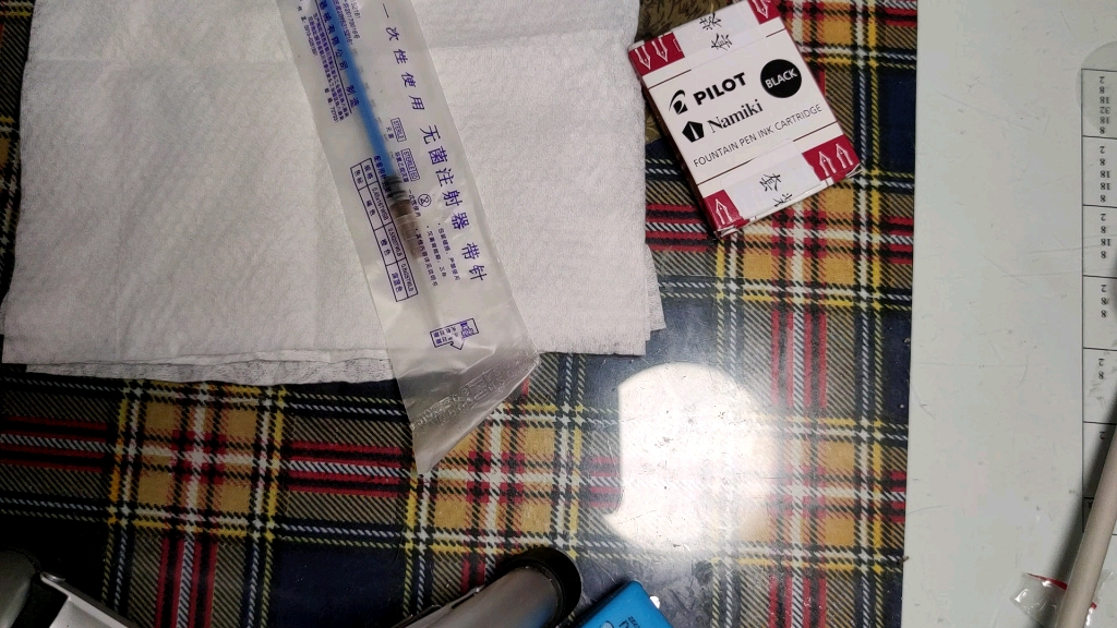 百乐墨胆ic50清洗及容量测量