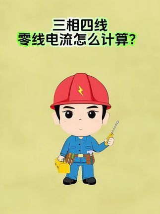 三相四线电路,零线的电流怎么计算? #电工知识 #每天跟我涨知识 #电路