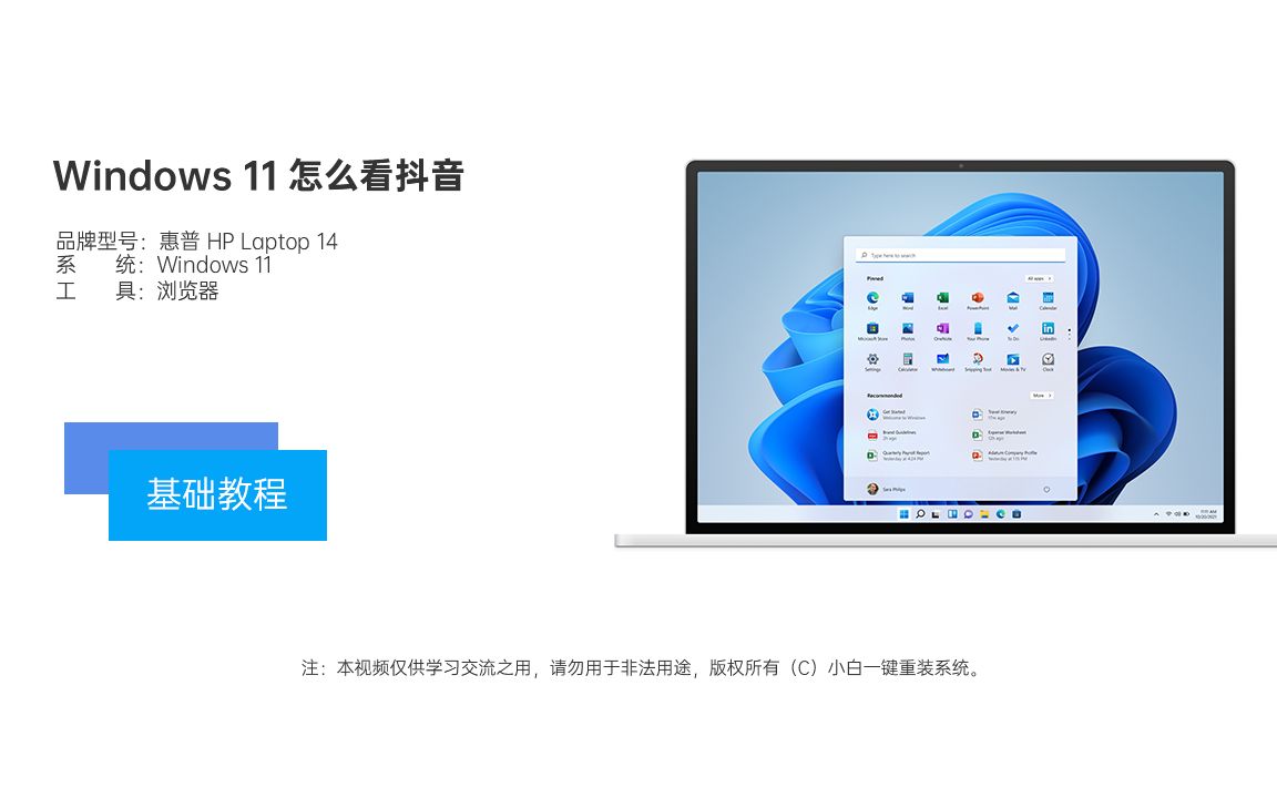 Windows 11 怎么看抖音视频教程