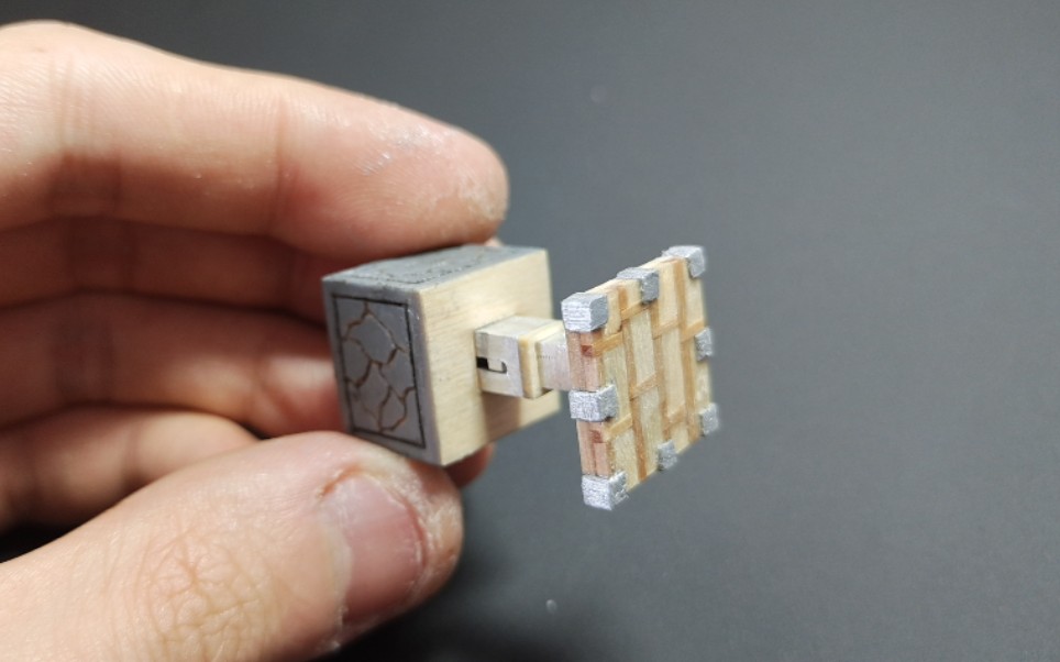 制作一个我的世界活塞