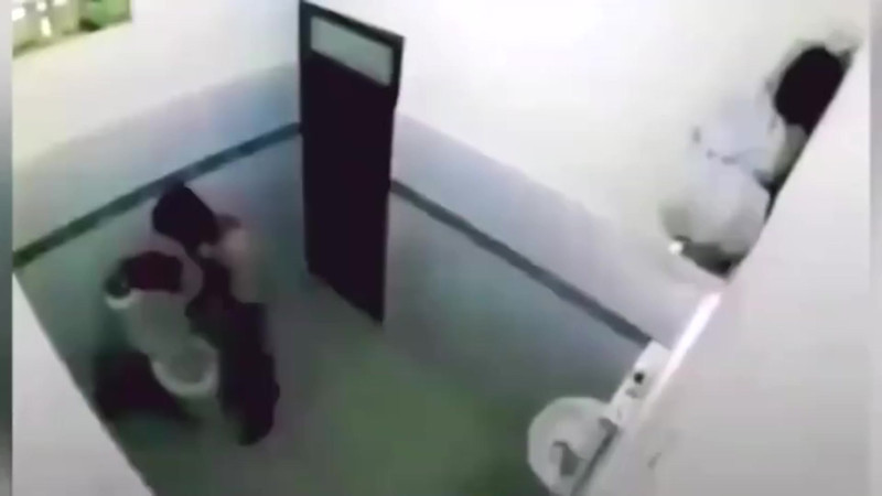 监控下的恐怖一幕