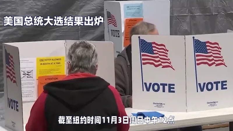 美国总统大选结果出炉