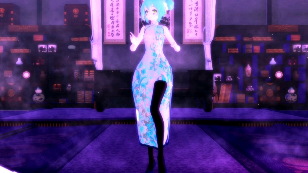 【凹凸世界MMD】广寒谣【TDA式改变旗袍安莉洁】