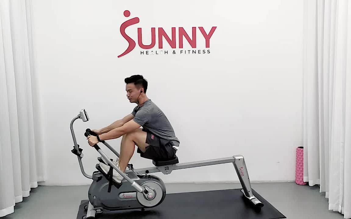 SUNNY双桨磁阻划船机之划船初体验练习教程