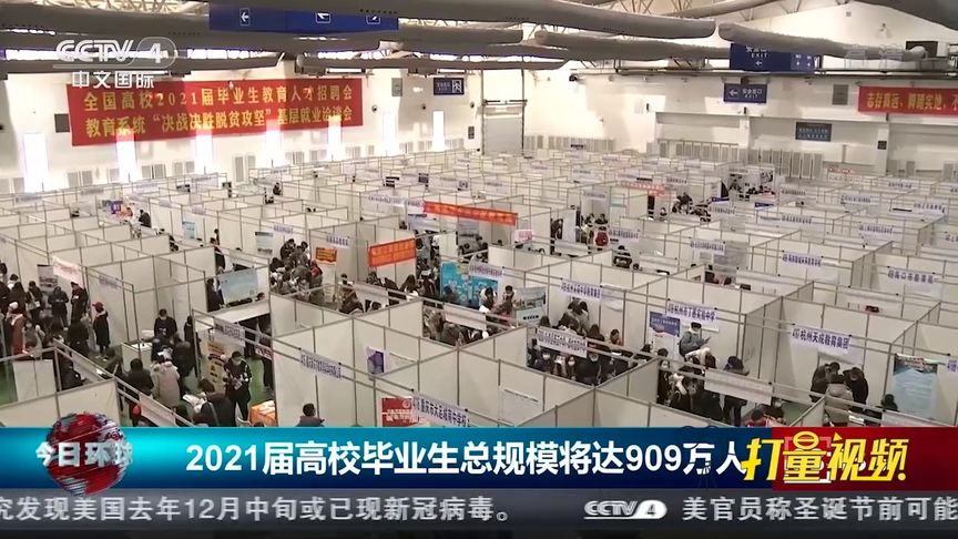 2021届高校毕业生总规模将达909万人|今日环球