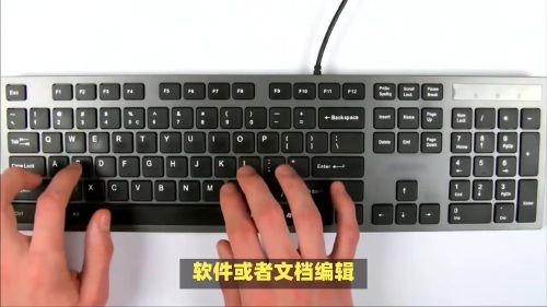 电脑打字如何换行下一行?