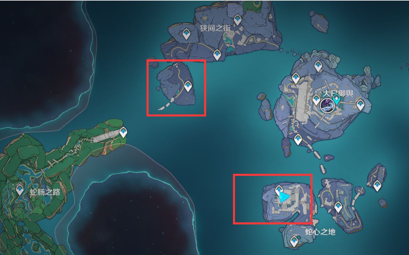 【原神】狭间之街珍贵宝箱与蛇心之地华丽宝箱获取