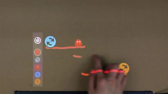 互动桌面 #互动 #互动影像