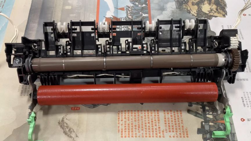 兄弟7057激光一体机更换热棍