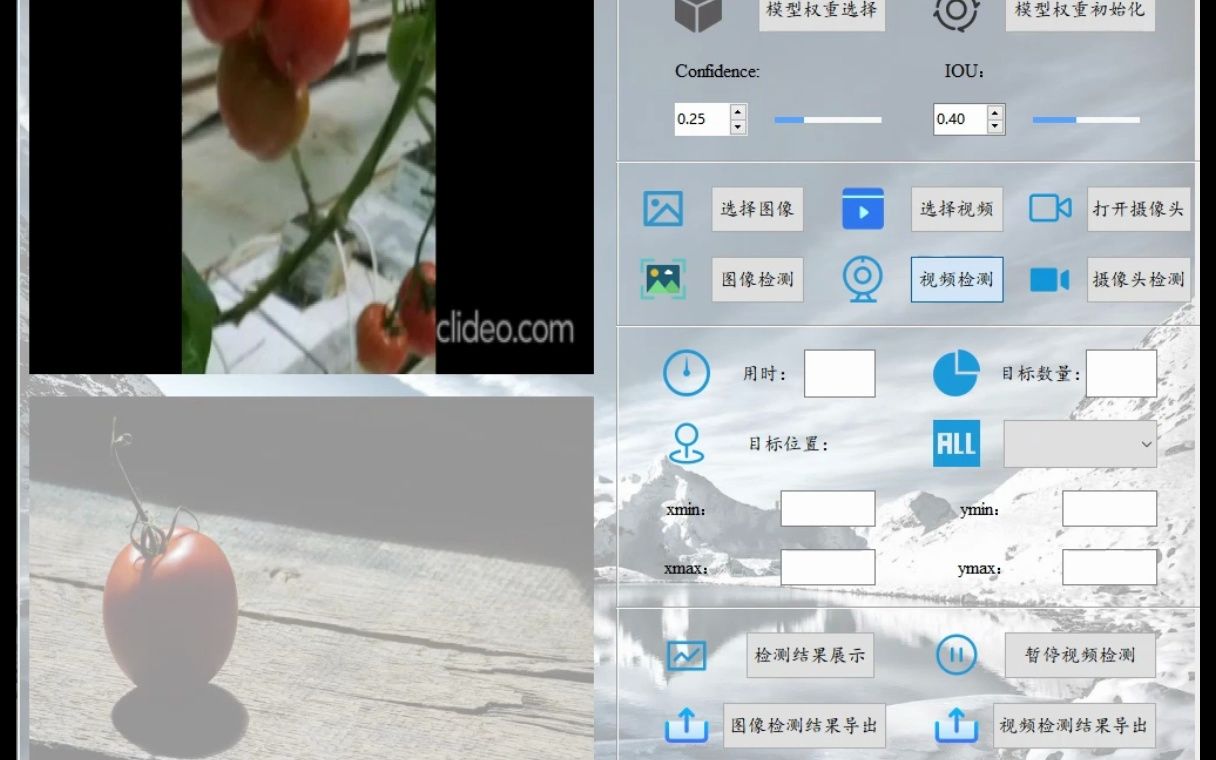 基于深度学习的西红柿检测识别系统