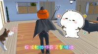 樱花校园模拟器:小舞穿着新衣服在臭美呢