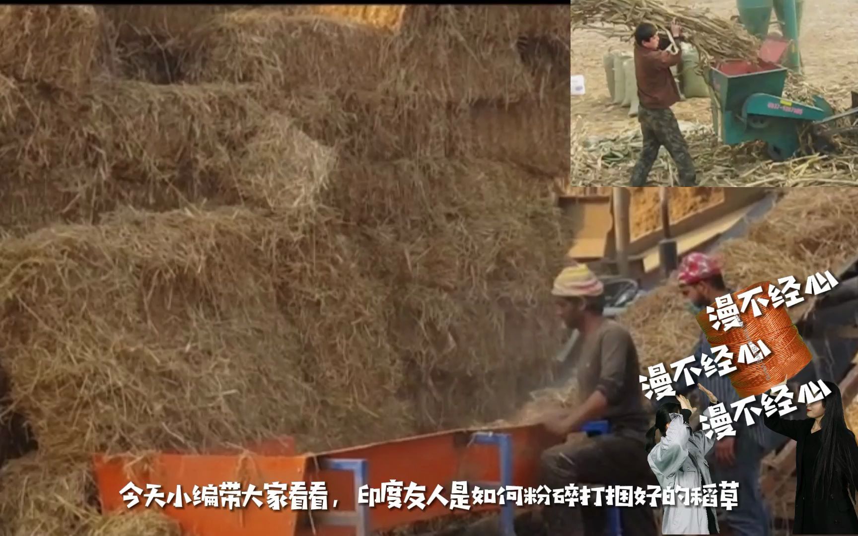 今天带大家看看,印度友人是如何使用粉碎机的,太努力了吧