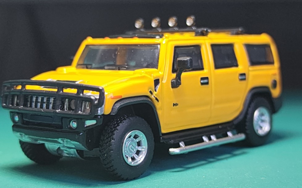 【模玩M&T】JKM 1/64悍马H2模型开盒展示