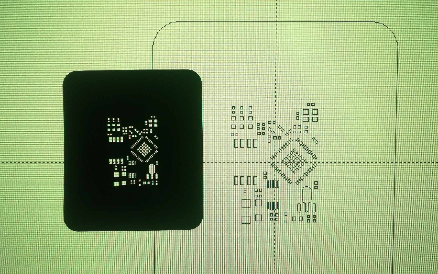 激光打标机PCB简易钢网制作及焊接
