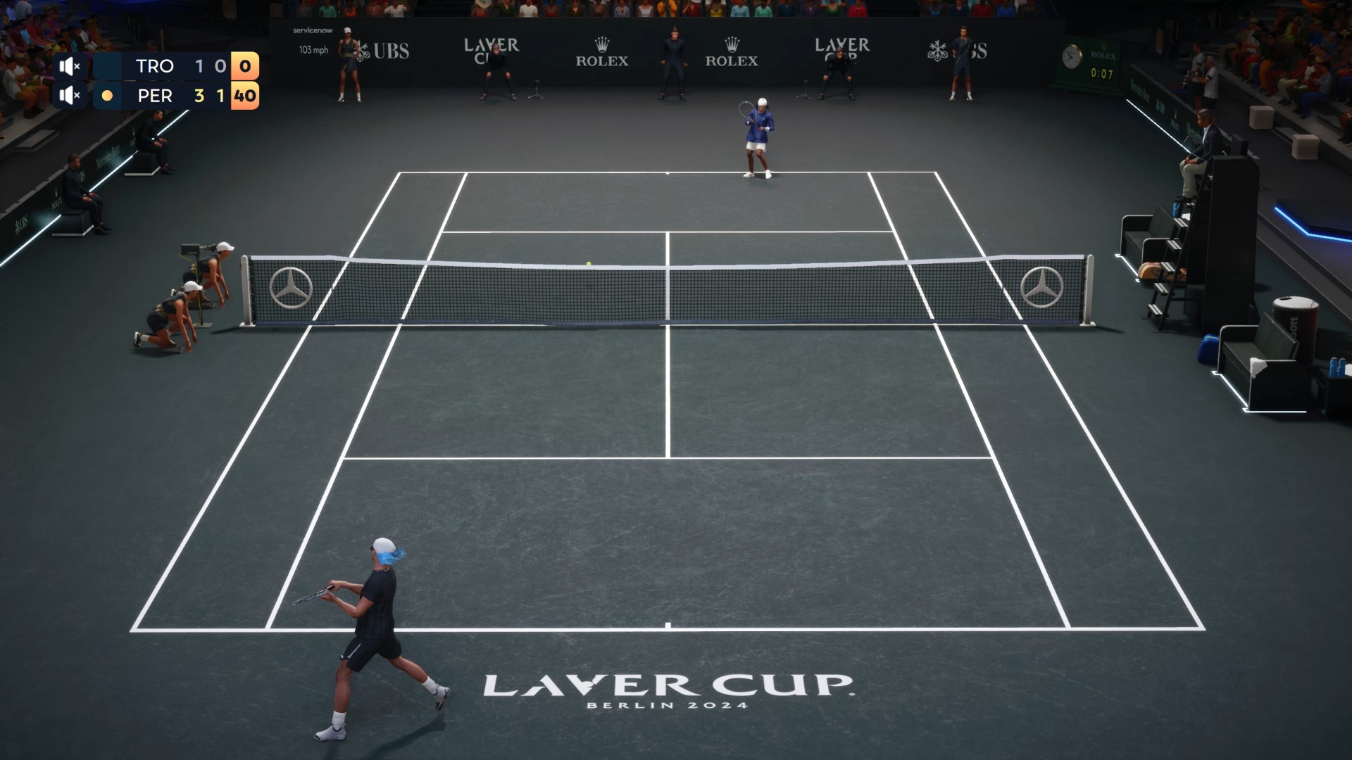 TopSpin 2K25 Friendly Online Match 主打一个使劲儿撩control top spin