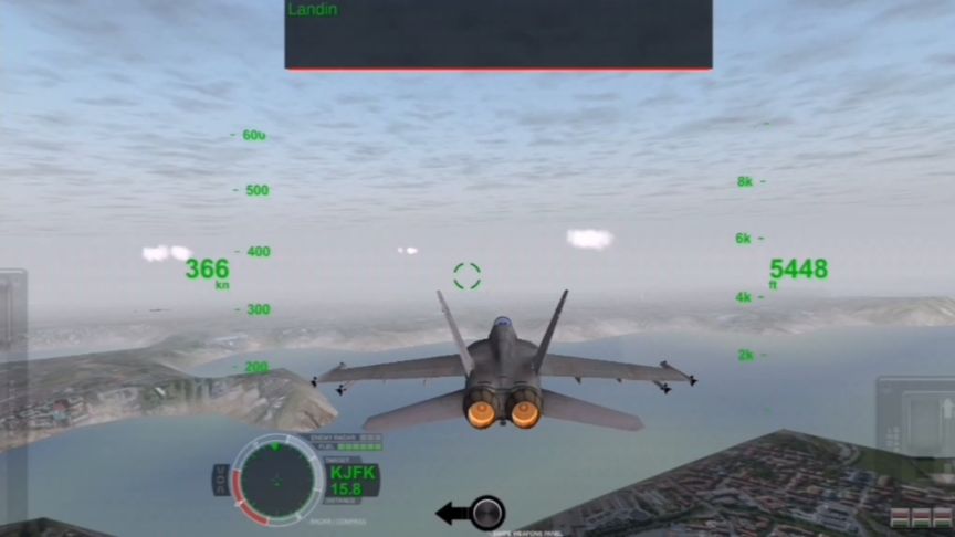 《模拟空战》任务五:全控制降落