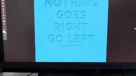PS凹印文字效果
