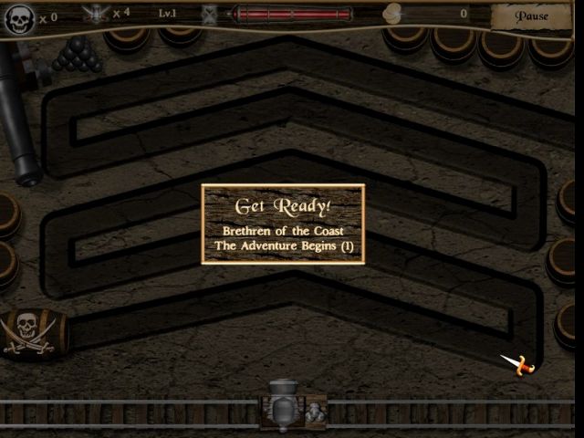 海盗祖玛 arcade模式通关实况