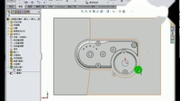21solidworks视频教程实例进阶分割型芯镶件SolidWork手动分模