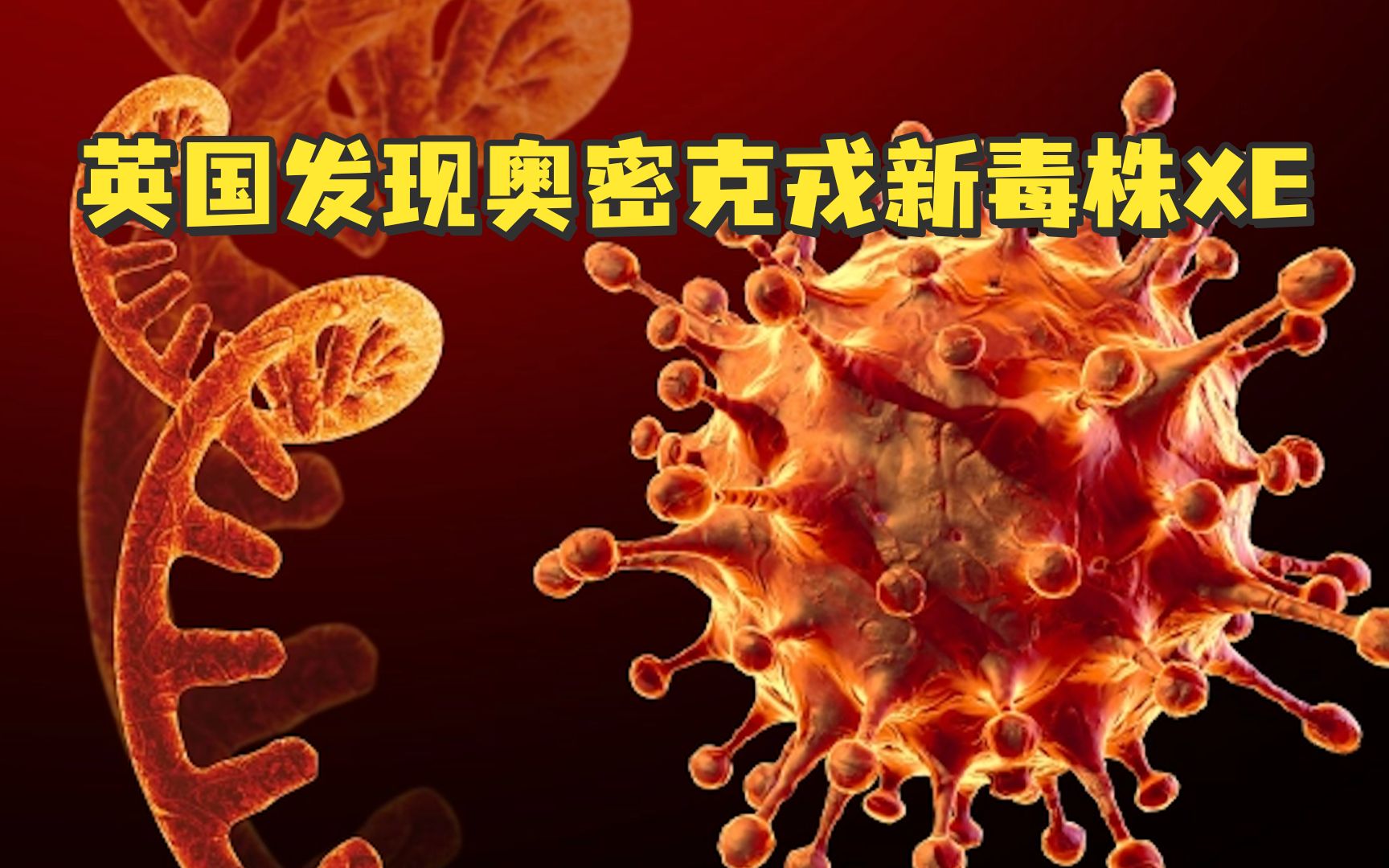 英国发现奥密克戎新毒株XE,传播速度比BA.2快约10%,已有637例感染