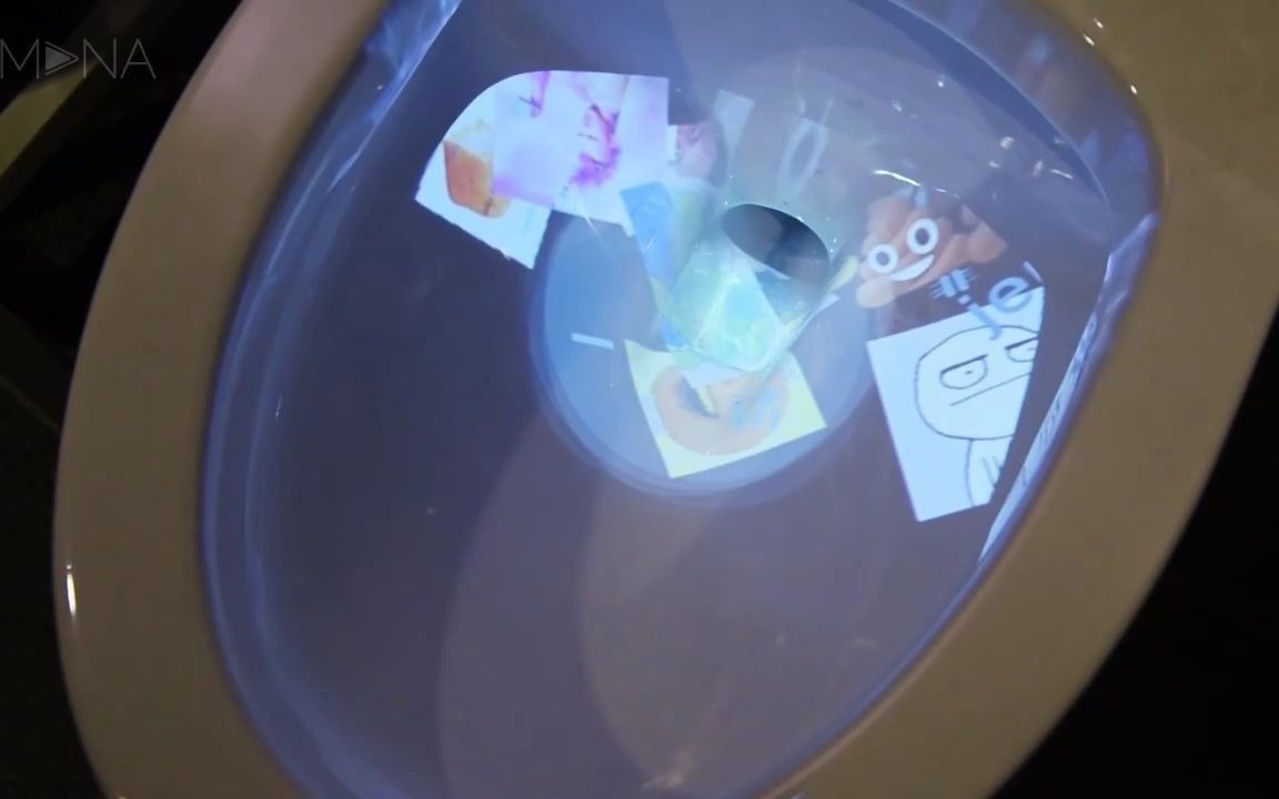 洗手间Washroom新媒体互动装置