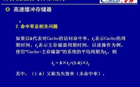 希赛软件设计师视频教程-7.2 高速缓冲存储器-Cache