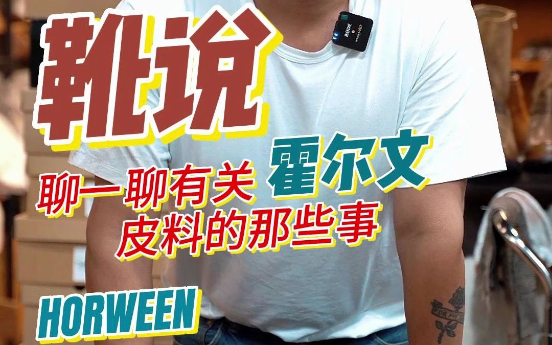 靴说 | 聊一聊霍尔文皮料的那些事