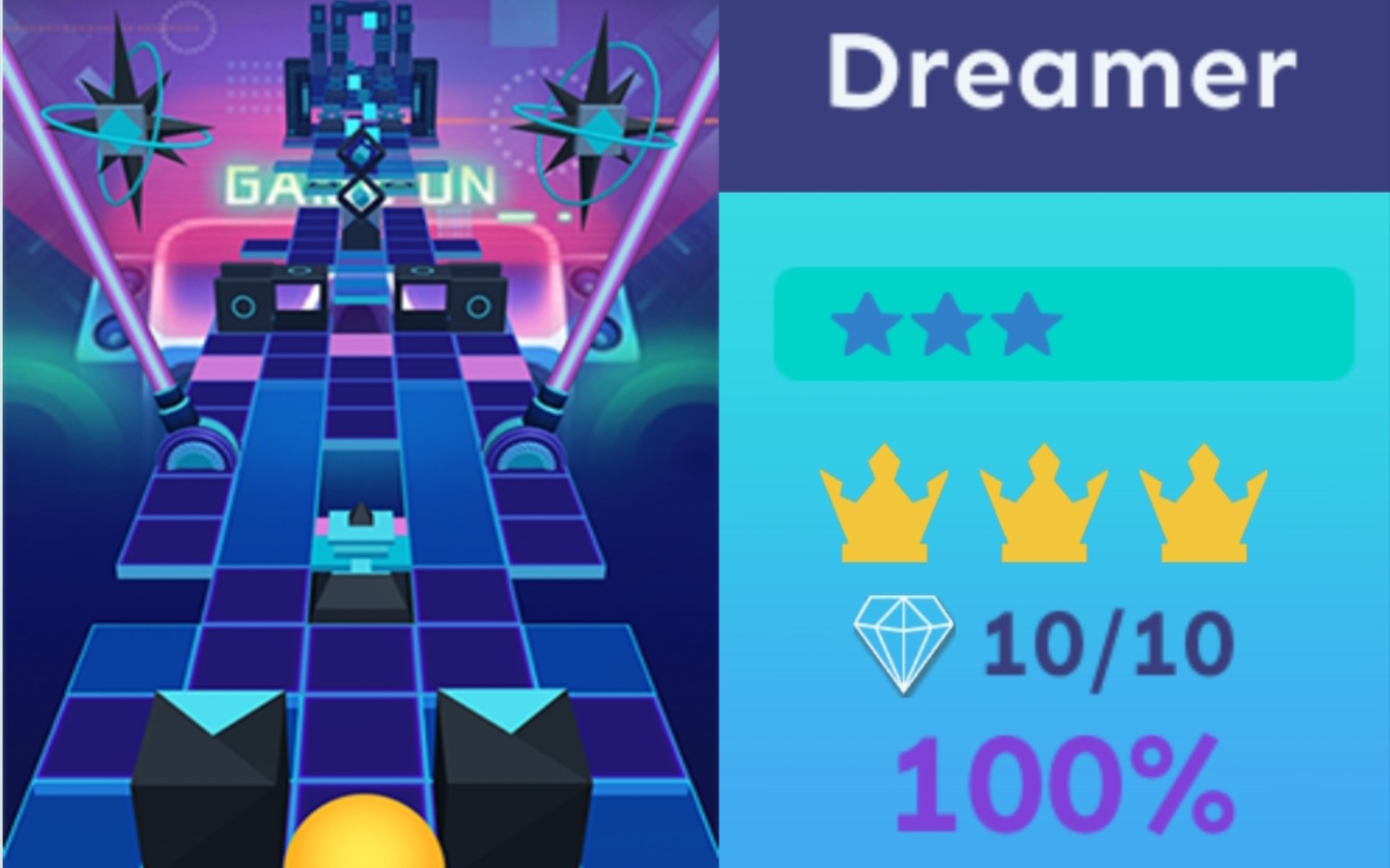 滚动的天空饭制:Dreamer完美通关_哔哩哔哩bilibili_滚动的天空